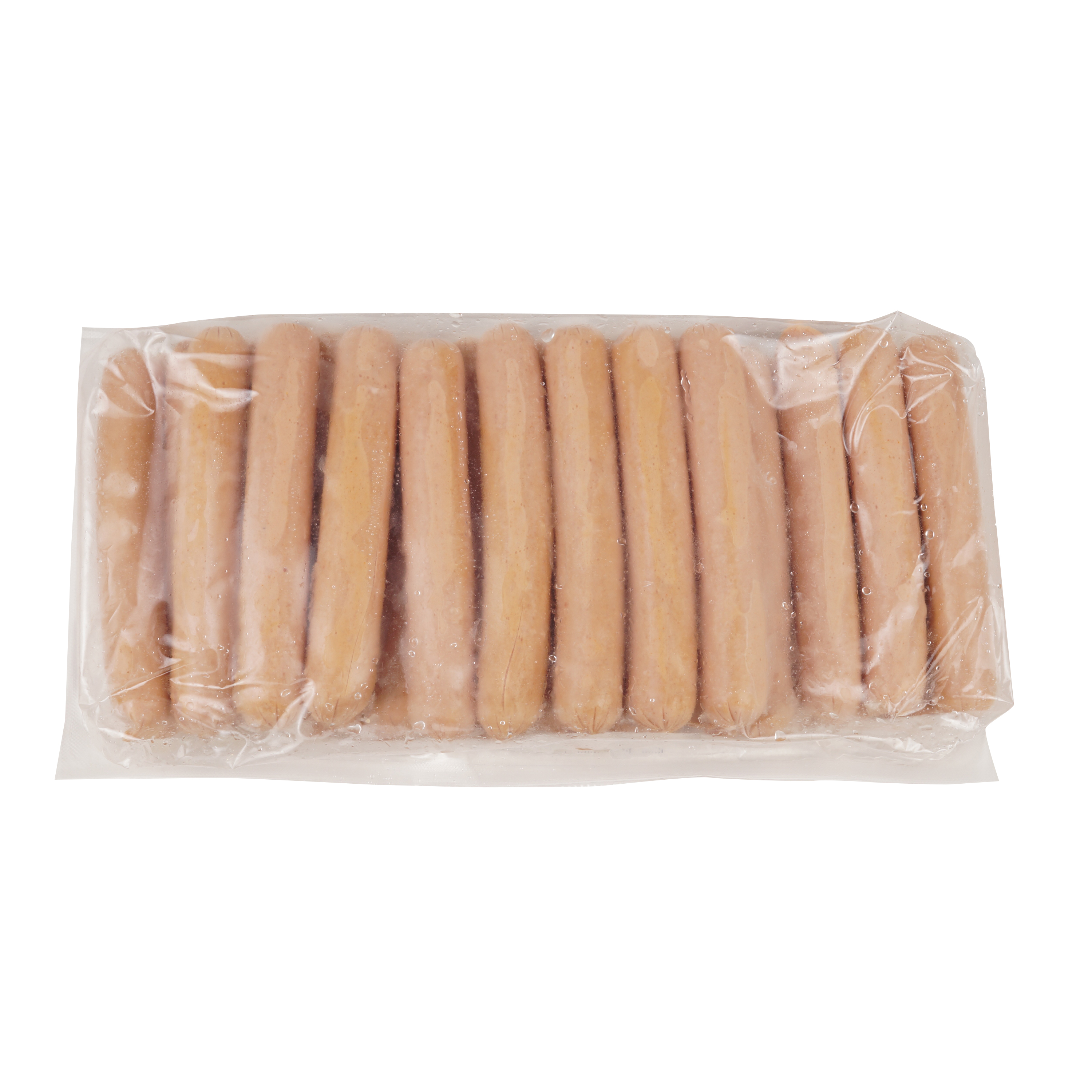 Fully Cooked 13:1 5" Skinless Pork And Beef Hot Dogs 4/2.5# Packages